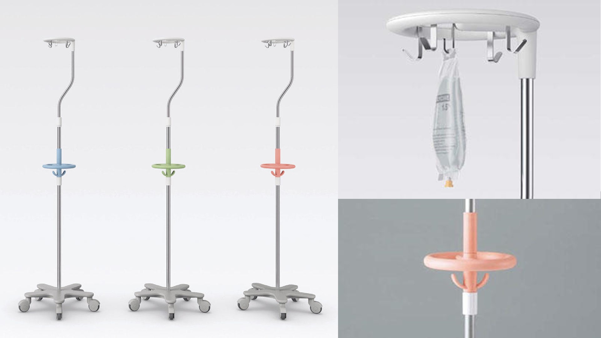 患者の皆様がより安全・安心に使用できる点滴スタンド『Medi Stand』新発売 | ニュースルーム | ITOKI 企業情報サイト