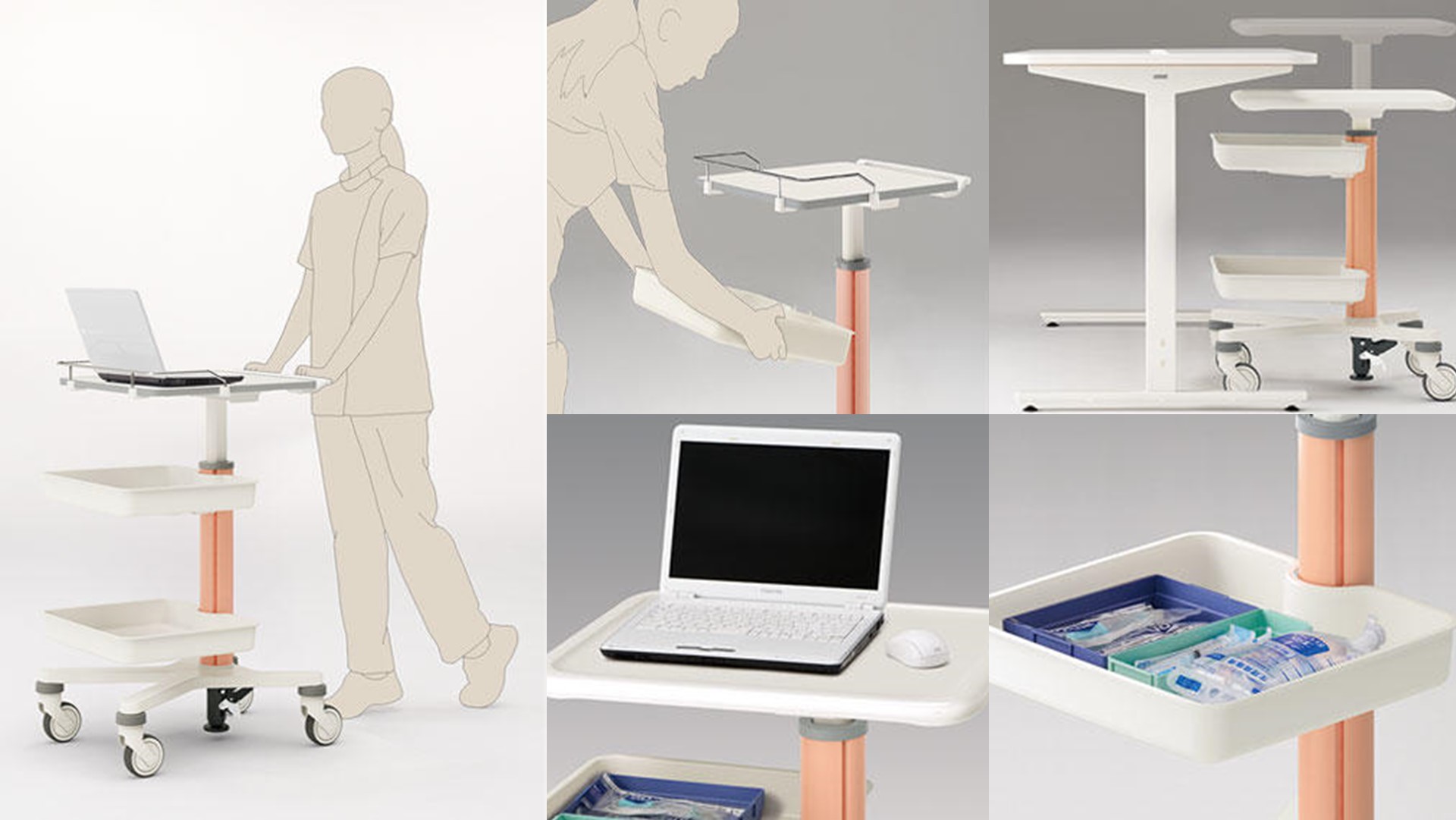 看護スタッフの皆様の声をカタチにしたナースカートの進化形『Medi Work Cart-S』新発売 | ニュースルーム | ITOKI 企業情報サイト